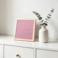 Gallickan 25x25cm Wooden Message Board, Handmade Felt Letter Board with ...