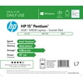 HP 15-inch Intel Pentium Notebook, New PC with 4GB/128GB, Webcam, in ...