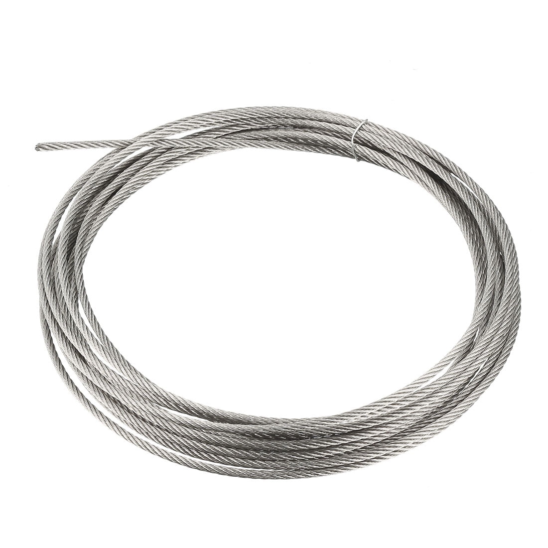 Uxcell 2mm Dia 4m 13.1ft Length 304 Stainless Steel Wire Rope Cable ...