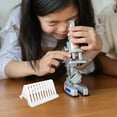 BESTYASH 2Pcs White Microscope Slide Stand with Water Drainage and ...