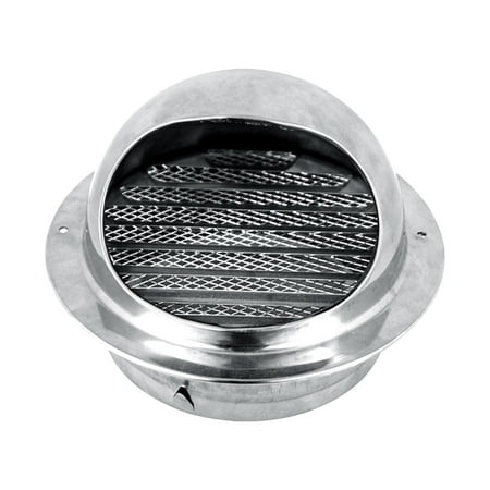 Wweixi 304 Stainless Steel Air Vent Outlet Vent in Screen with Caps ...