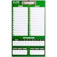 Elite Clipboards Dry Erase Baseball Coaches Clipboard | Double-Sided ...