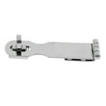 Heavy Duty Door Hasp with Turning Padlock Eye Mount, Stainless Steel ...