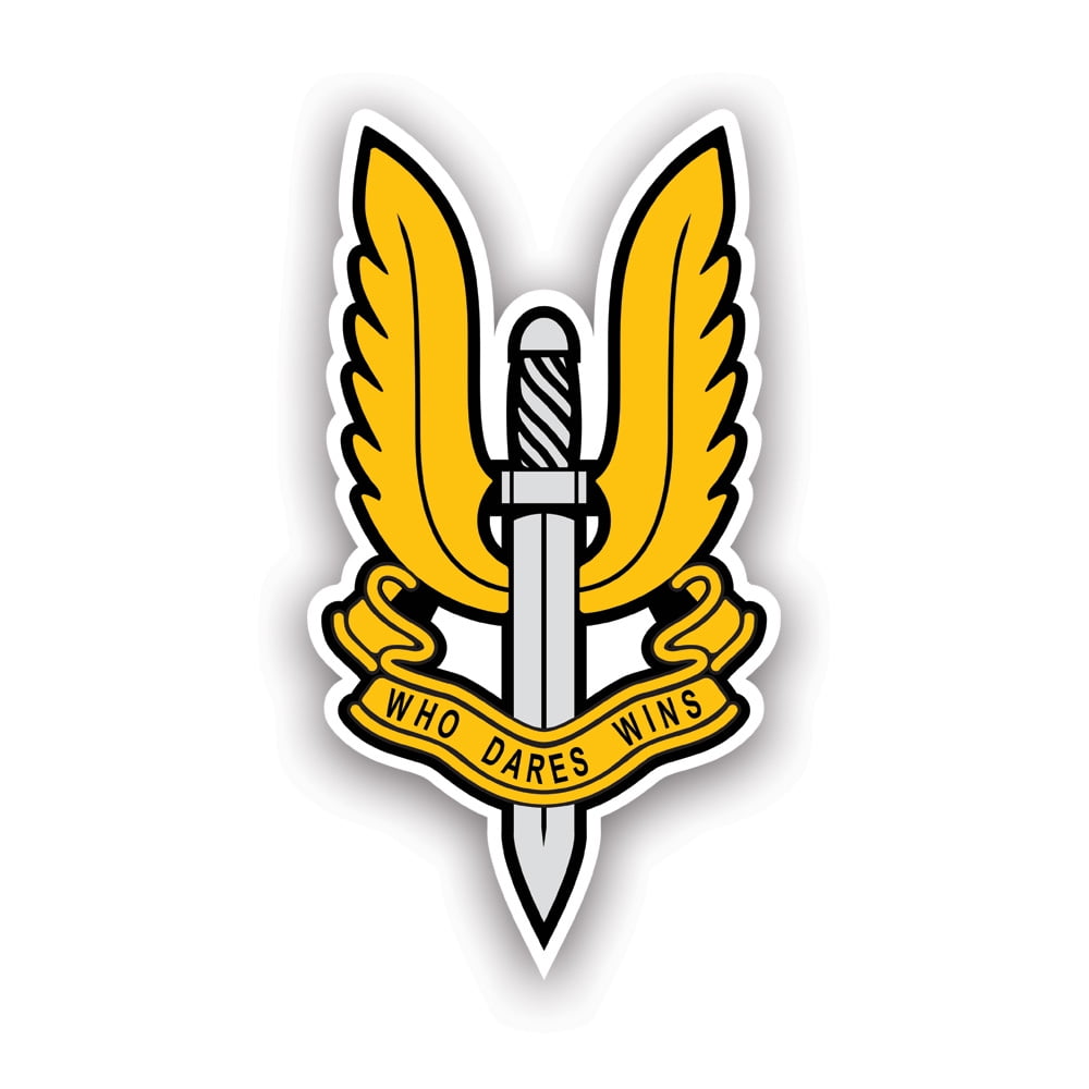 Special Air Service SAS Insignia V2 Sticker Decal - Self Adhesive Vinyl ...