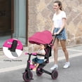 Infans Tricycle for Toddlers 8-in-1 Folding Trike for 12-72 Months Old ...