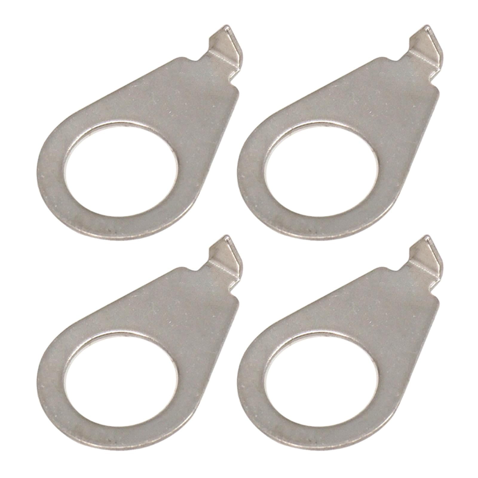 4x High Hardness Potentiometer Pointer Plate Washer guitar Knob Pointer ...