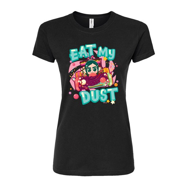 Disney Wreck It Ralph - Eat My Dust Vanelloppe - Juniors Fitted Graphic ...