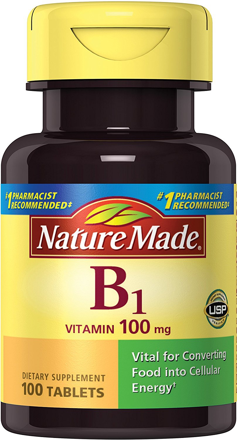Nature Made Vitamin B1 100mg 100 Tablet Walmart Walmart Nature Made Vitamin B1 100mg 100 Tablet Walmart Walmart