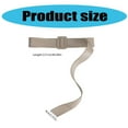 Classical PU Leather Cuff Strap for Women Men Adjustable Buckle Cuff ...