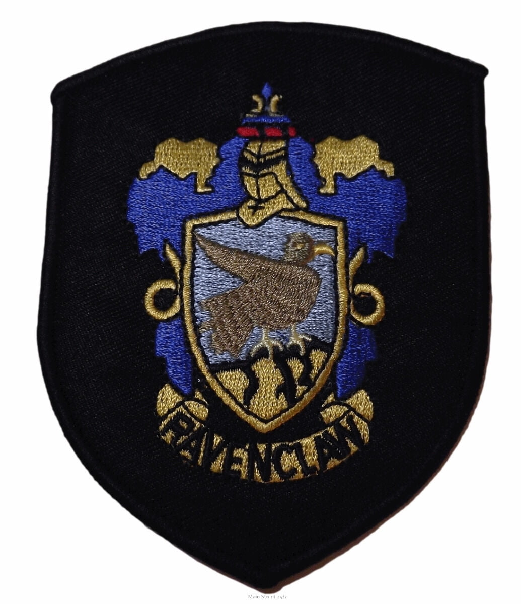 Harry Potter House of Ravenclaw Robe Crest 4" Tall Patch - Walmart.com