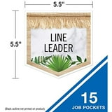 Schoolgirl Style Simply Boho Classroom Jobs Mini Bulletin Board Set ...