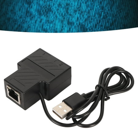 Ethernet Splitter, Automatic MDI MDIX Simple Setup RJ45 Splitter ...