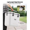 ToughBuilt StackTech Compact Cooler, Stackable 16 Quart Hard Shell Ice ...