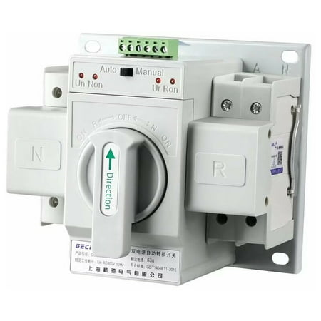 Transfer Switch Automatic Transfer Switch - 1pc 220V 63A 2P Dual Power Automatic Transfer Switch ...