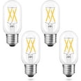 XUERUI-40 Watt Equivalent LED Bulb, E26 Base, Energy Efficient 4W, Soft Warm White 3000K ...