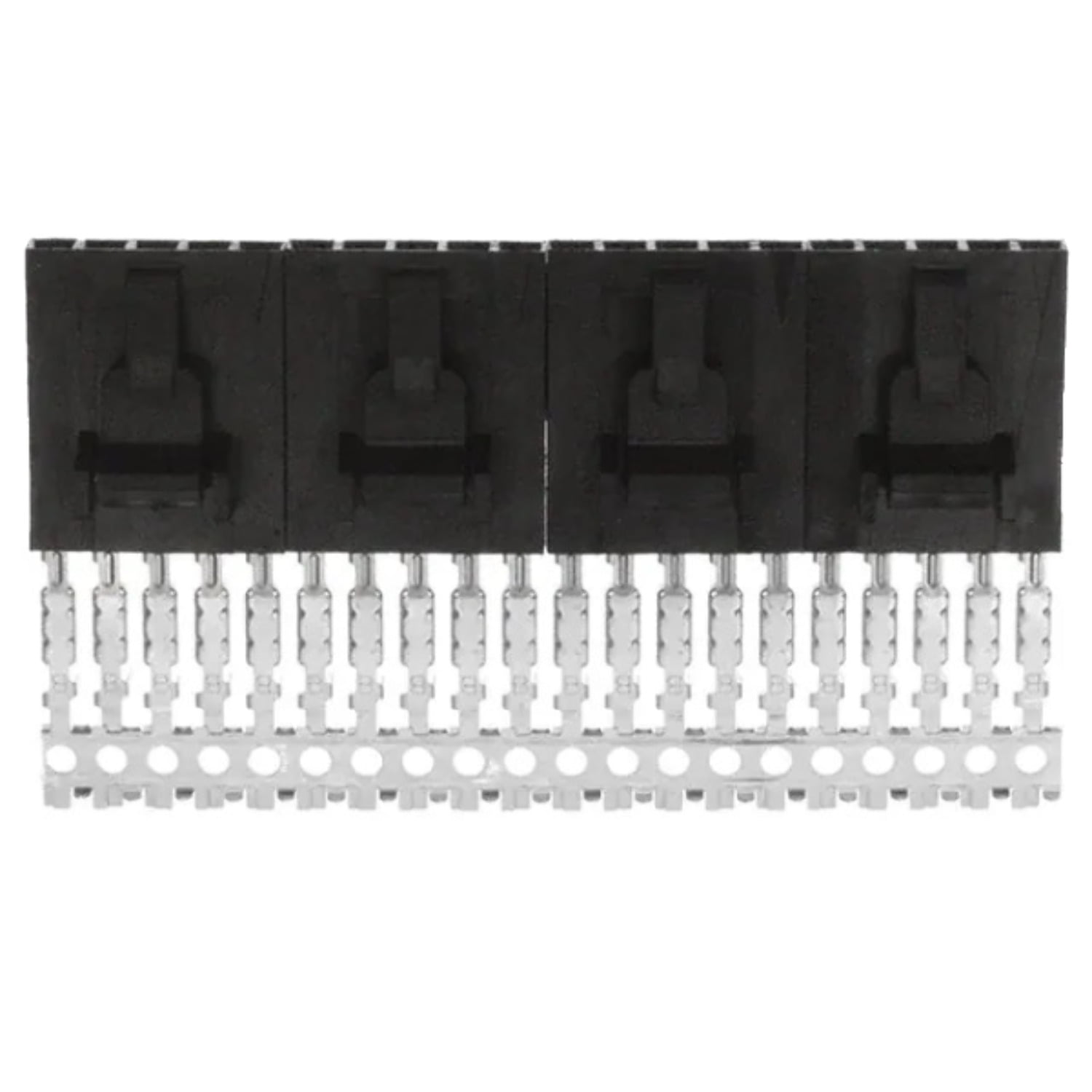 Pack of 4 5-103957-4 Rectangular Receptacle 5 Position Connector IDC ...