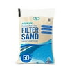 HTH Pool Filter Sand, 50 lbs, Efficient, Clear Water for Swimming Pools ...