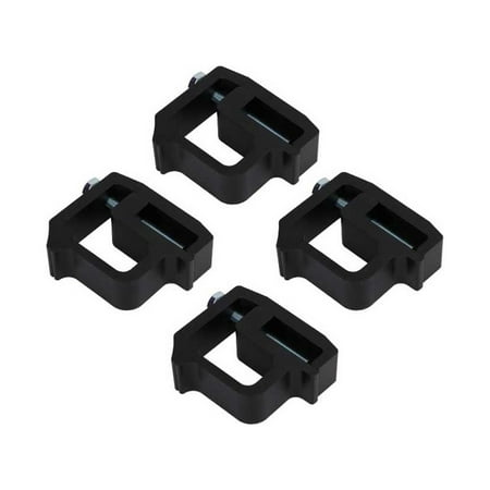 tssuouriy 4 Pieces Truck Cap Topper Clamp Aluminum Shell Mounting ...