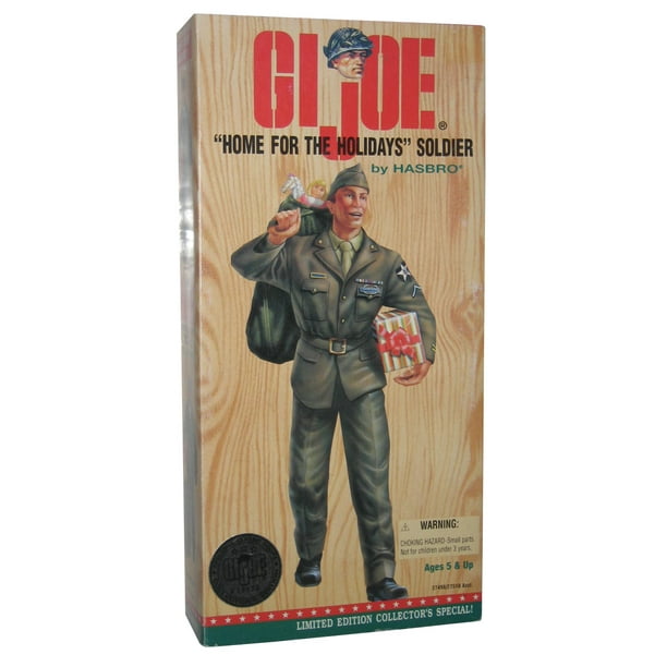 GI Joe Home For The Holidays (1996) Soldier 12" Hasbro Action Figure ...