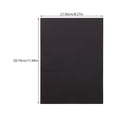 BESTYASH 3Pcs Black Magnetic Sheets with Adhesive Backing for Fridge ...