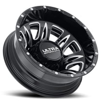 17" Black With Natural Accents Hunter Dually 003 Wheel by Ultra Wheel ...