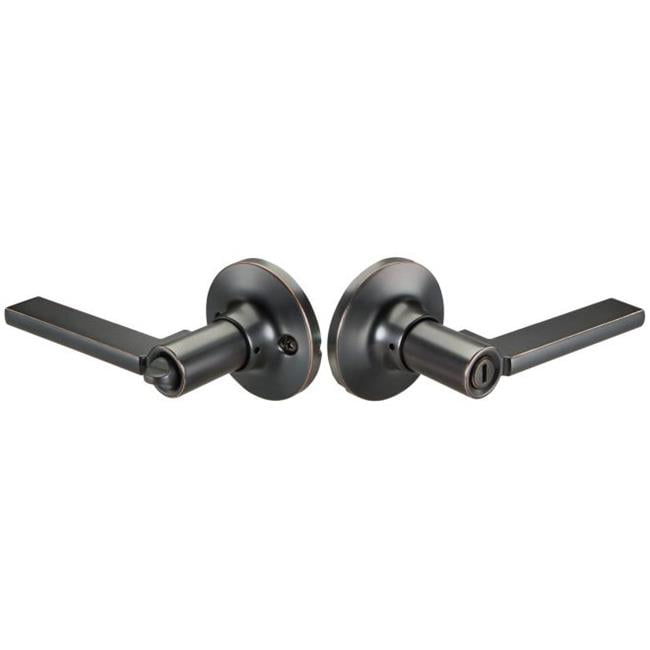 Yale YR23SBADA10BP Residential Edge Privacy Push Button Lock with ...