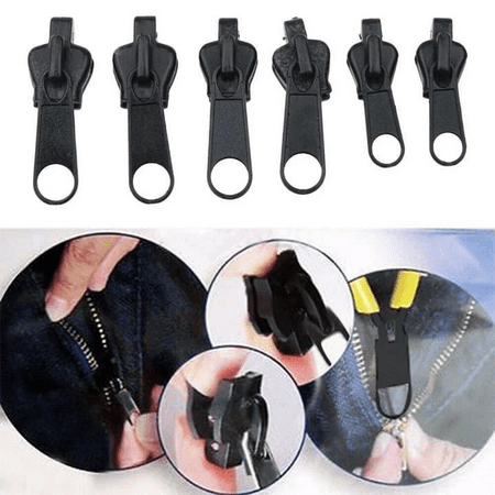 6Pcs Zipper Repair Kit Universal Instant Zipper Repair Replacement ...