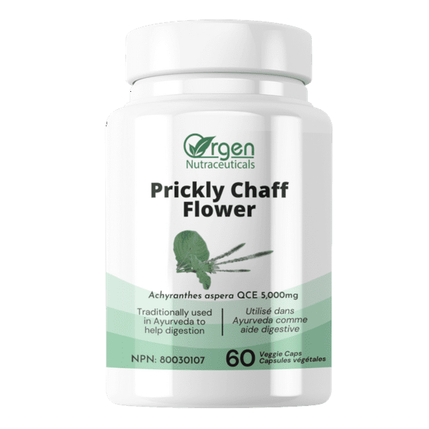 Orgen Prickly Chaff Flower Extract Capsules, 60ct, 1250mg per serving ...