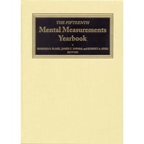 Buros Mental Measurements Yearbook The 9th Mental Measurements Yearbook ...