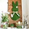 Easter Bunny Wreath Spring Decoration Rabbit Themed Door Hanging Folk ...