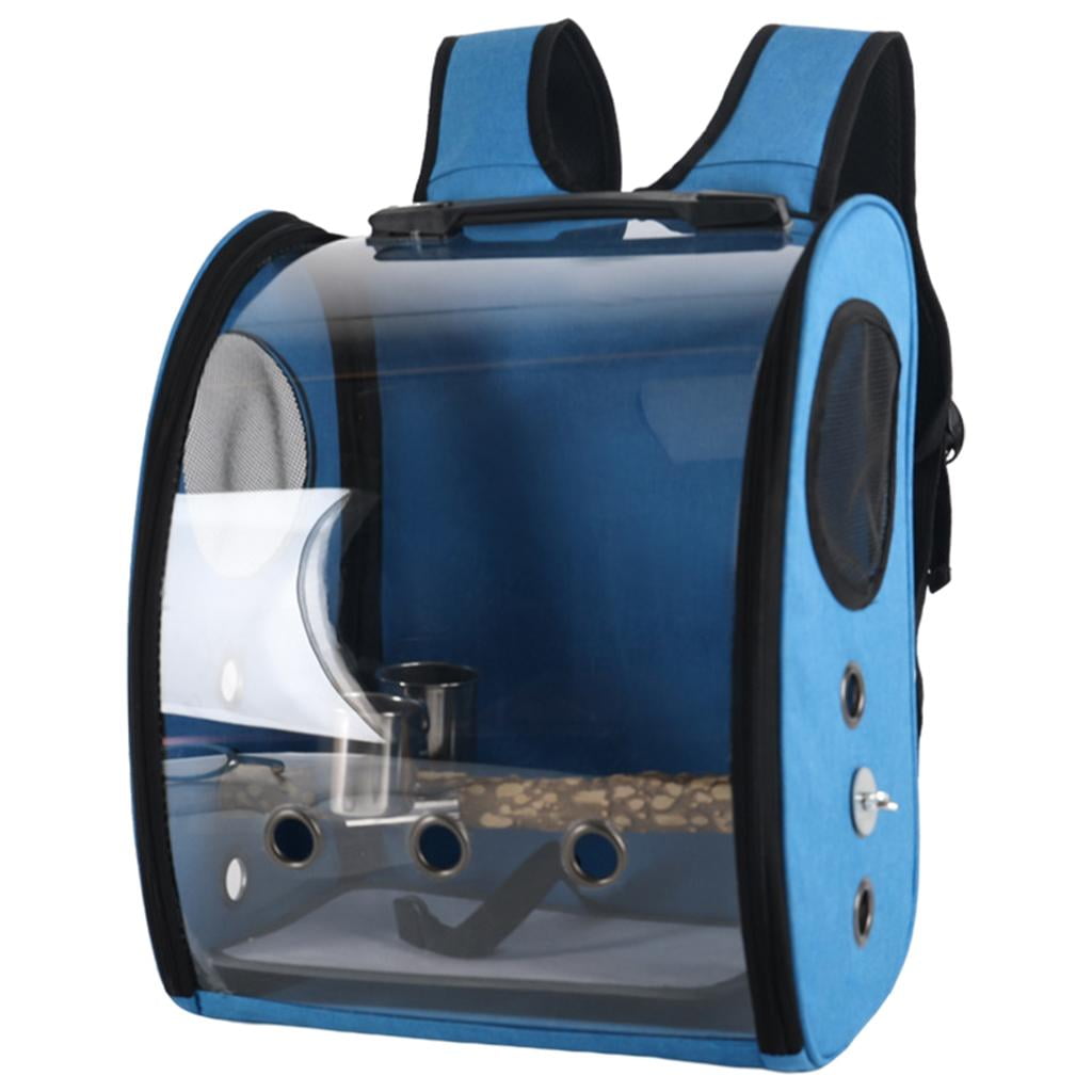 Jaula de transporte para pájaros Gloria Cápsula al Azul Bird Knapsack ...