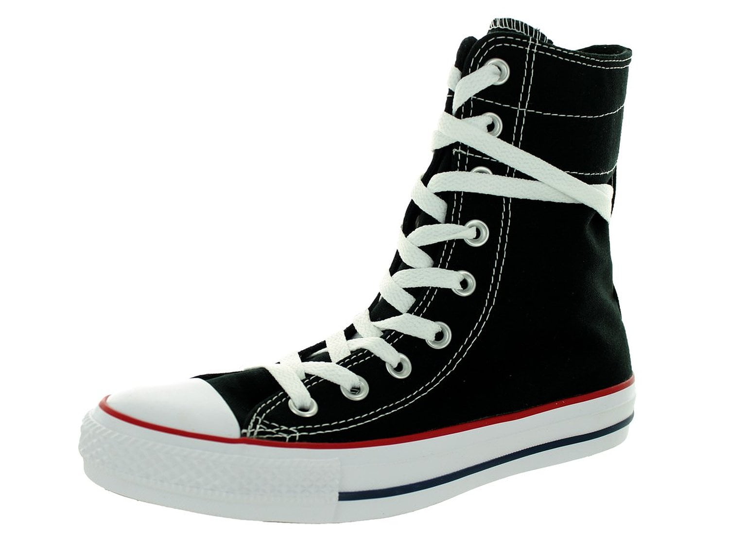converse women's chuck taylor hi-rise xhi black/white casual shoe (7.5 ...