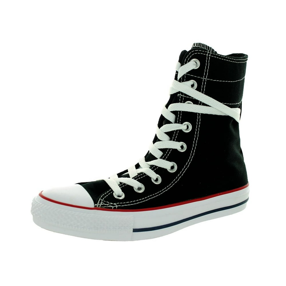 Converse - converse women's chuck taylor hi-rise xhi black/white casual ...