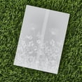 100PCS 5x7 Card Vellum Envelope Wrap, White Butterfly Pre Folded ...