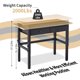 Dextra 48’’ Work Benches for Garage Work Table with Power Outlets ...