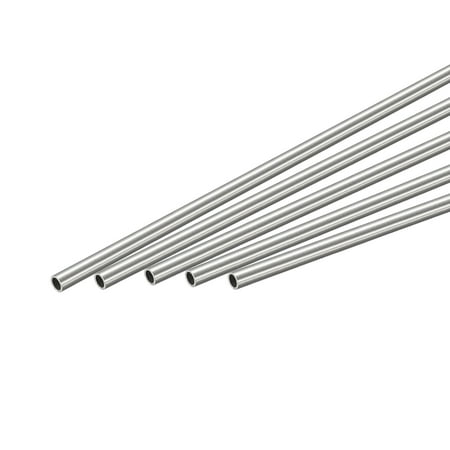 Uxcell 3mm OD 0.8mm Wall Thickness 300mm Length 304 Stainless Steel ...
