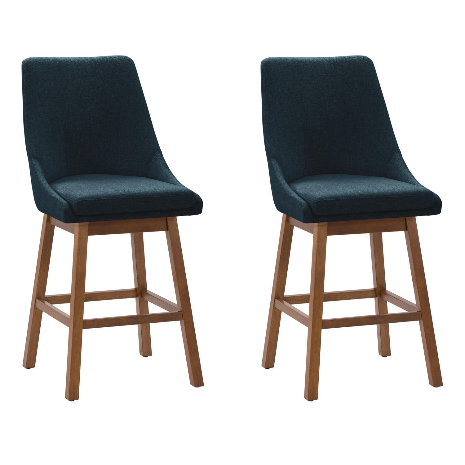 Click here for Corliving Boston Formed High Back Fabric Barstools... prices