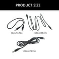 40/100/200cm USB C to DC5521 Charging Cord Wire for Routers, Tablets ...