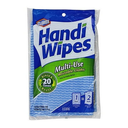 Clorox Handi Wipes Reusable Cleaning Cloths, Super-Absorbent, Multi ...