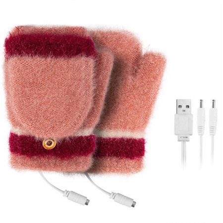 Usb Heated Winter Gloves With 3 Temperature Levels Control For Adults ...