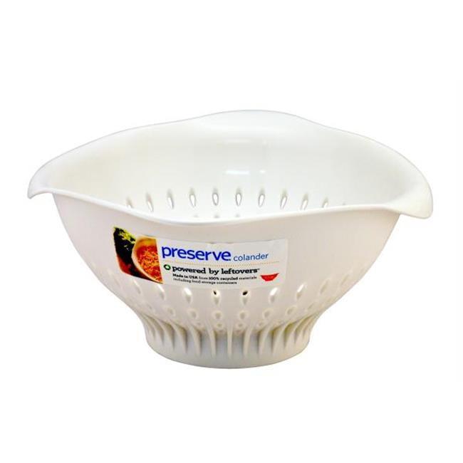 Preserve 1210335 Colander- Large - 3.5qrt. - White | Walmart Canada