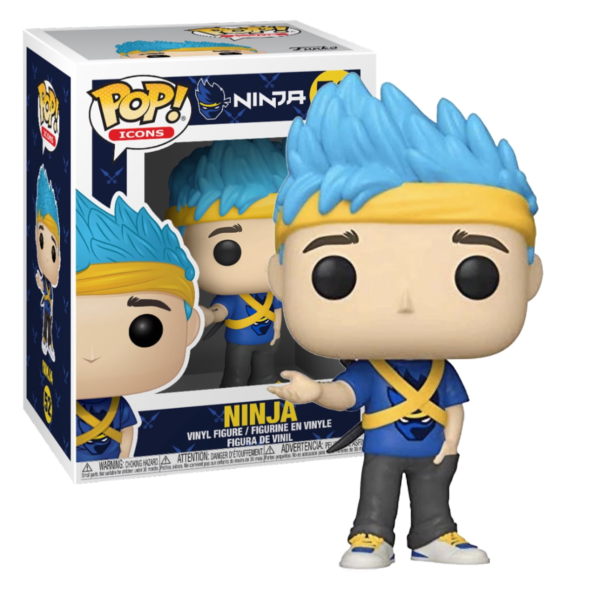 Funko Pop Streamer Twitch Richard Tyler Blevins Ninja #52 Funko Ninja ...