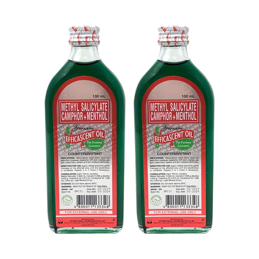 Click here for Efficascent Oil 100ml  2 Bottles 100 Ml prices