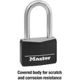 Master Lock 141TLF Covered Aluminum Padlock with Key, 2 Pack Keyed ...
