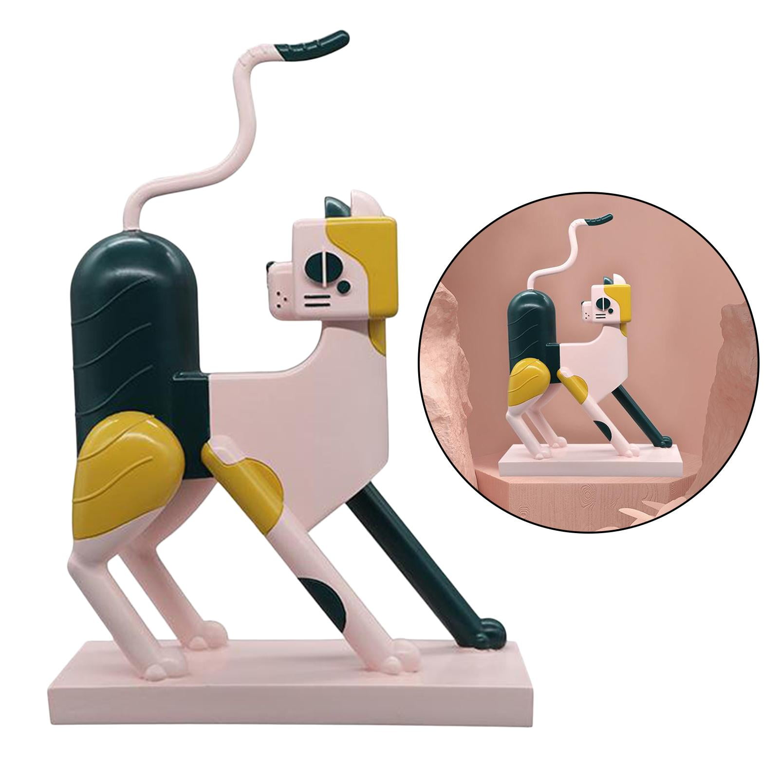 Cartoon Cat Figurine Funny Collectible Cat Collection - Cat Lover Gifts ...