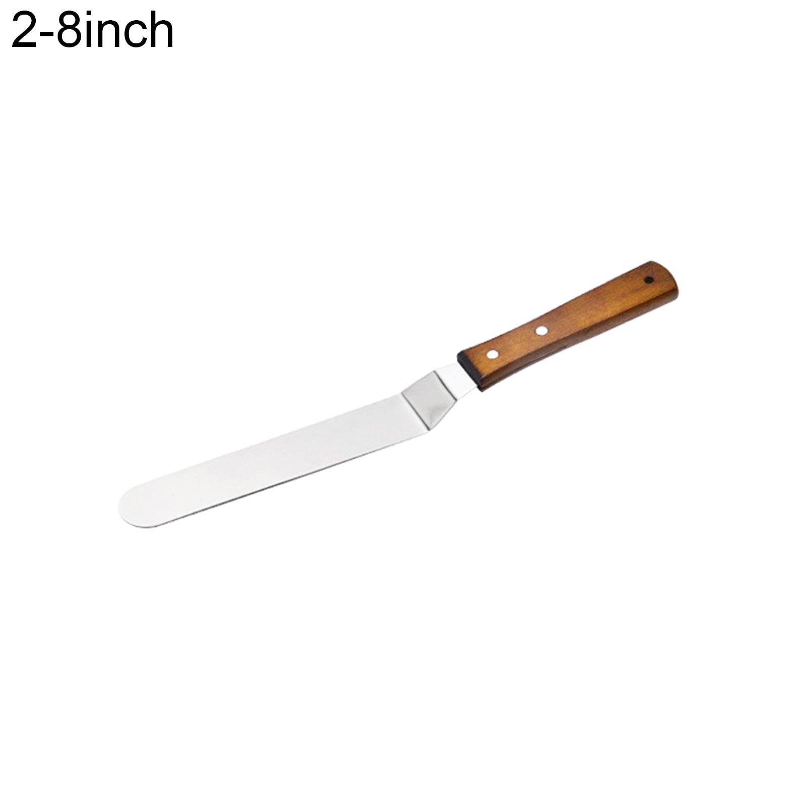 Scraper Mounting Flower Baking Gadget Wooden Handle Stainless Steel 6/8 ...
