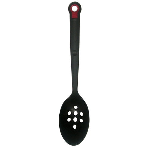 Good Cook Black Nylon Slotted Straining Spoon 51237 - Walmart.com
