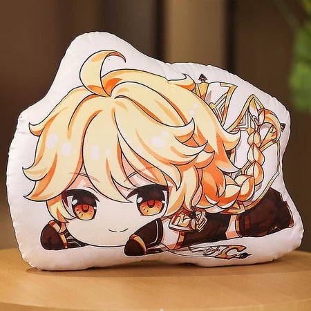 Game Genshin Impact Anime Plushie Pillow Double Expression Cushion ...