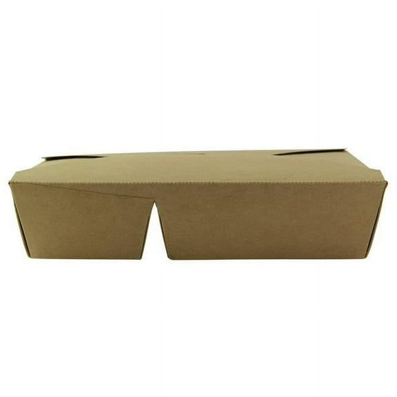 LBP 150093 Insulated Kraft Pop-Up Catering Box for Food Delivery - 22 x ...