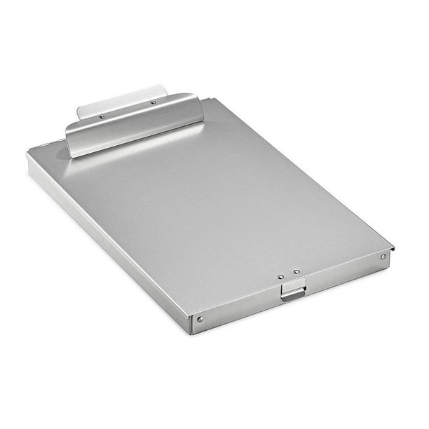AdirOffice Aluminum Spring-Loaded Form Storage Clipboard - Walmart.com ...